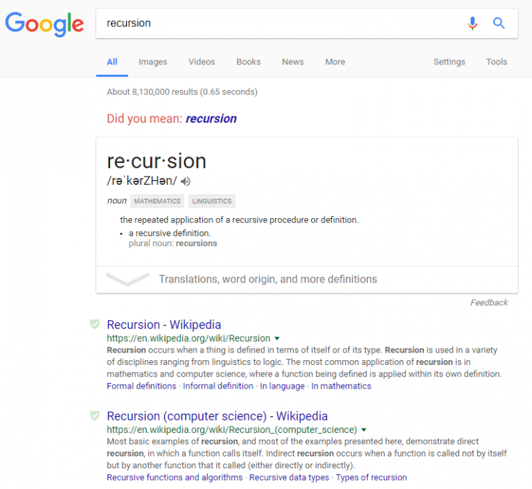 To understand recursion you have to understand recursion… | R-bloggers