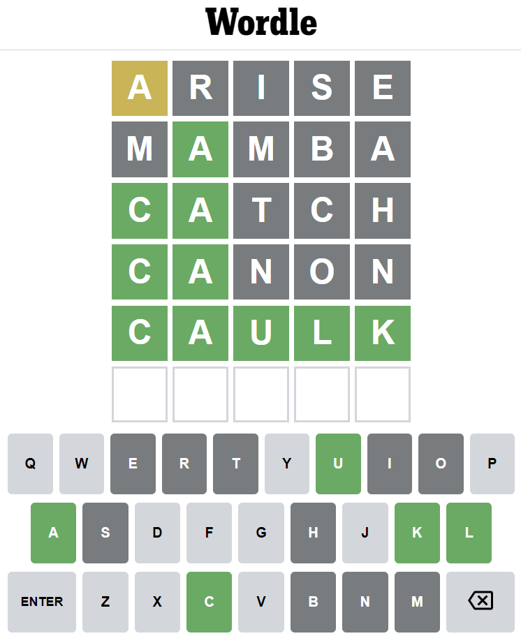 WoRdle: Solve Wordle with R! – Learning Machines